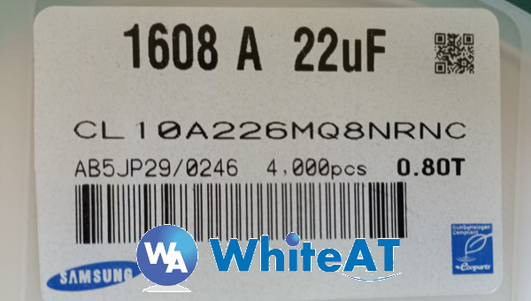 SMD 1608 Size Capacitor – 화이트앳 기술문서